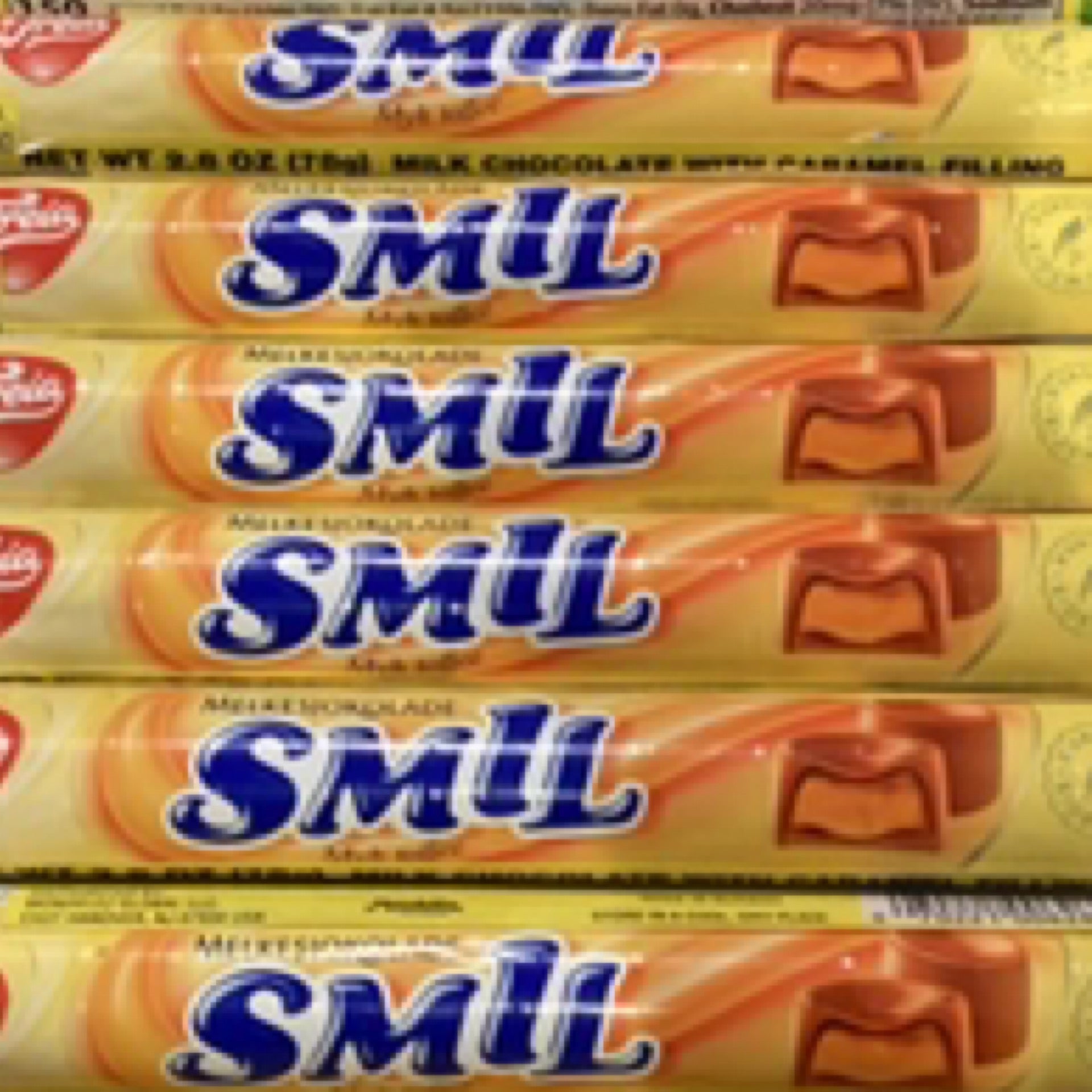 Freia Smil Caramel Filled Chocolate | Sweet Mickey's | Seattle Candy Shop