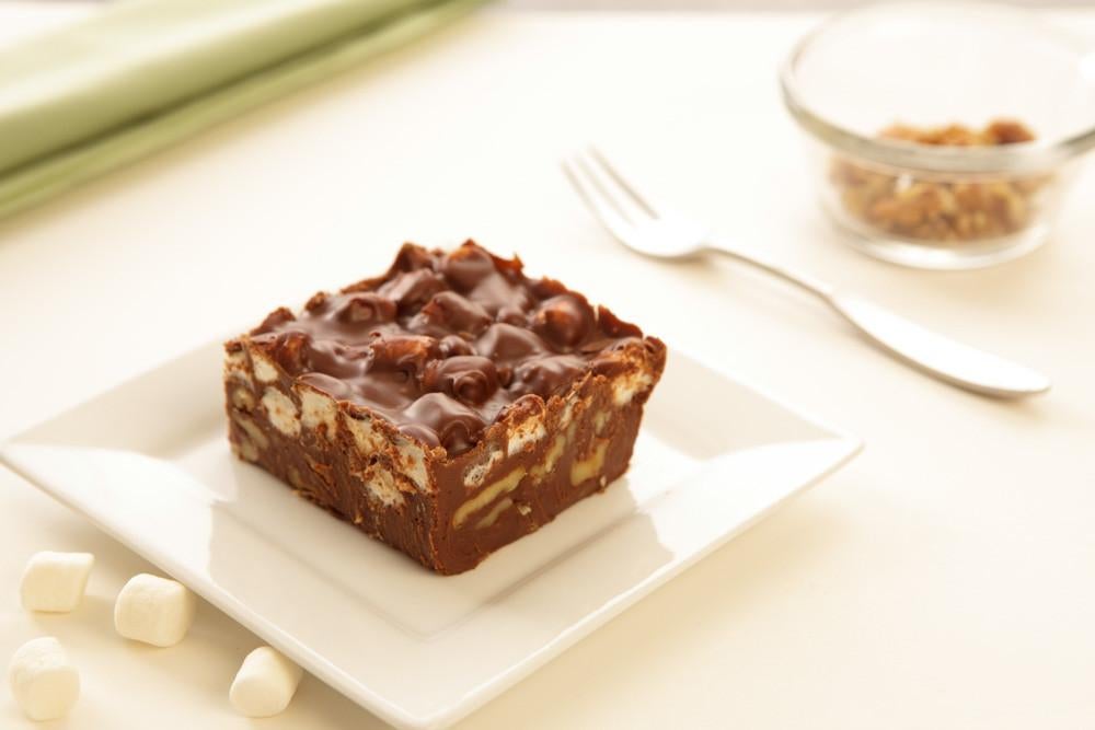 Rocky Road Fudge | Sweet Mickey's | Seattle Candy Shop